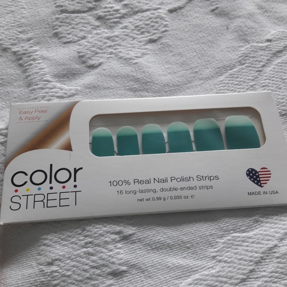 Color Street | Makeup | 33 Color Street Nails Sea Glass Shores Ombre ...